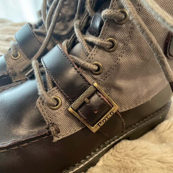 Polo Ralph Lauren | Shoes | Polo Ralph Lauren Greenbrown Canvas Ranger ...